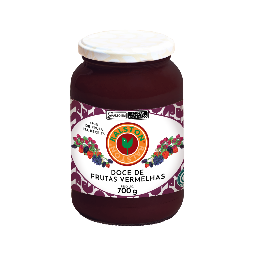 Doce de Frutas Vermelhas 700g - Ralston